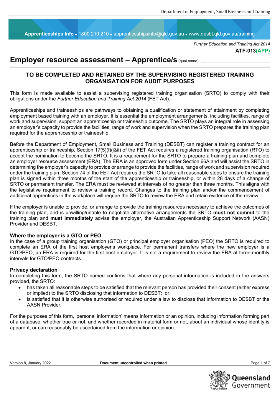 Form ATF-013(APP) - Fill Out, Sign Online and Download Fillable PDF ...