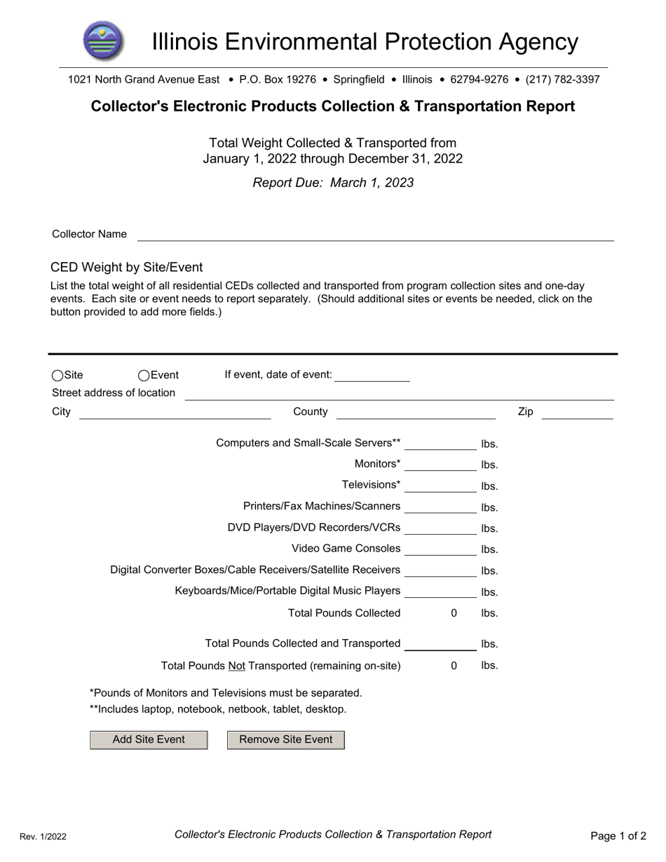 2022 Illinois Collector's Electronic Products Collection ...