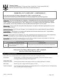 Form ARB-M2 - Fill Out, Sign Online and Download Fillable PDF, Ontario ...