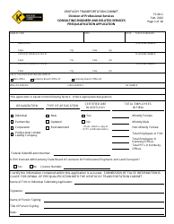 Form TC40-1 - Fill Out, Sign Online and Download Fillable PDF, Kentucky ...