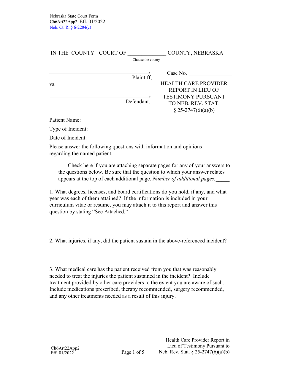 Form CH6ART22APP2 - Fill Out, Sign Online and Download Fillable PDF ...