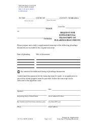 Nebraska Nebraska Ged Transcript Request Form - Fill Out, Sign Online ...