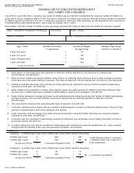 Form DCF-F-2452-E - Fill Out, Sign Online and Download Printable PDF ...