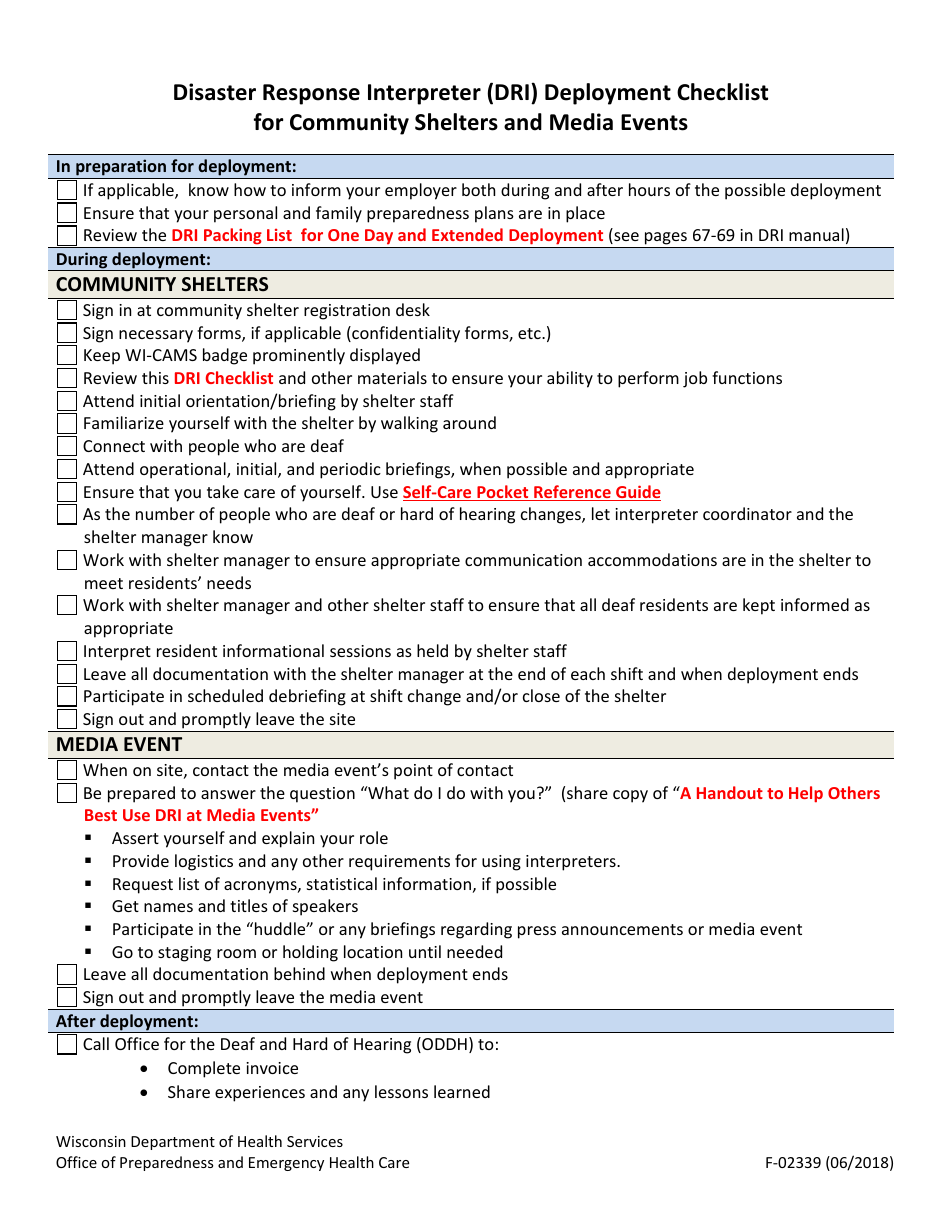 Form F-02339 - Fill Out, Sign Online and Download Printable PDF ...