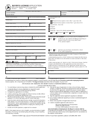 Form 926 Download Printable PDF or Fill Online Operator's License ...