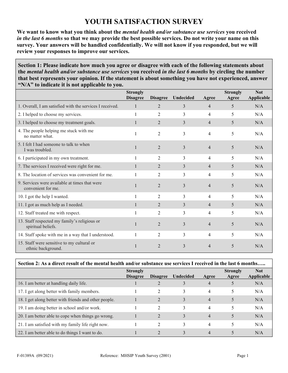 Form F-01389A - Fill Out, Sign Online and Download Printable PDF ...
