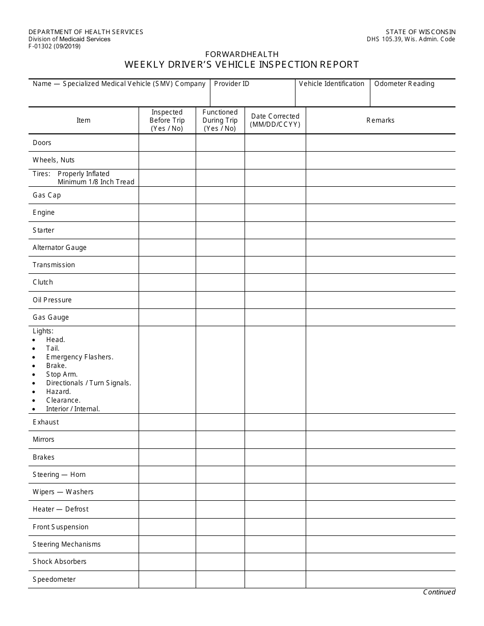 Form F-01302 - Fill Out, Sign Online and Download Fillable PDF ...