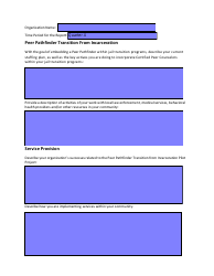 Washington Peer Pathfinder Transition From Incarceration - Fill Out ...