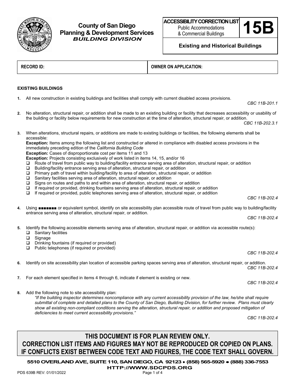 Form PDS639B - Fill Out, Sign Online and Download Printable PDF, County ...