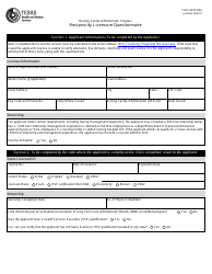 Form 5535-NFA - Fill Out, Sign Online and Download Fillable PDF, Texas ...