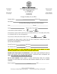 Form FC-0162 Download Printable PDF or Fill Online Change of Address ...