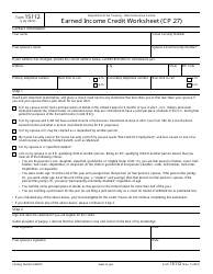 IRS Form 15112 - Fill Out, Sign Online and Download Fillable PDF ...