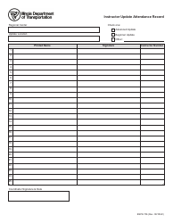 Form BSPE706 Download Fillable PDF or Fill Online Instructor Update ...