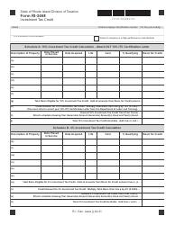 Form RI-3468 - 2021 - Fill Out, Sign Online and Download Printable PDF ...