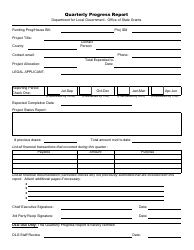 Kentucky Quarterly Progress Report - Fill Out, Sign Online and Download ...