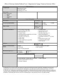 Pennsylvania Office of Attorney General Referral Form - Fill Out, Sign ...
