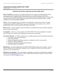 Form DCSS0761 - Fill Out, Sign Online and Download Fillable PDF ...