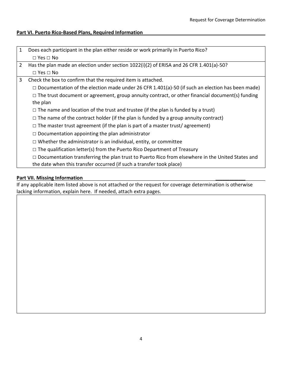 Request For Coverage Determination Fill Out Sign Online And Download Pdf Templateroller