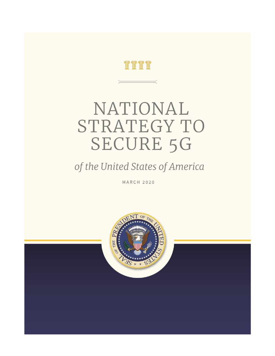 National Strategy to Secure 5g of the United States of America - Fill ...