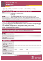 Queensland Australia Data Request Form Download Fillable PDF ...
