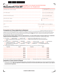 Form ABT Download Printable PDF or Fill Online Application for ...