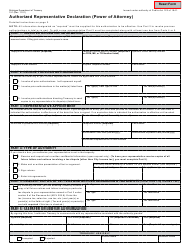 Form 151 Download Fillable PDF or Fill Online Authorized Representative ...
