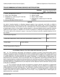 Form LIC9158 Download Fillable PDF or Fill Online Telecommunications ...