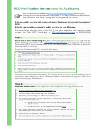 City of Philadelphia, Pennsylvania Rco Notification: Instructions for Applicants - Fill Out ...