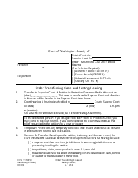 Form WPF DV-05.020 - Fill Out, Sign Online and Download Fillable PDF, Washington | Templateroller