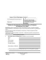 Form GDN C101 Download Printable PDF or Fill Online Notice of Petition for Guardian, Conservator ...