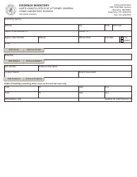 Form SFN60456 - Fill Out, Sign Online and Download Fillable PDF, North ...