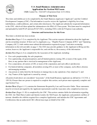 SBA Form 1244 - Fill Out, Sign Online and Download Fillable PDF ...