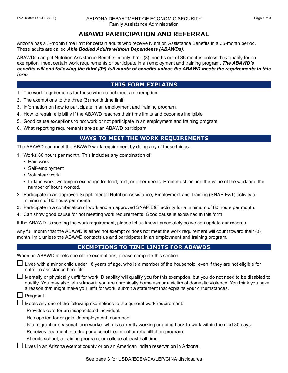 Form FAA-1530A - Fill Out, Sign Online and Download Fillable PDF ...