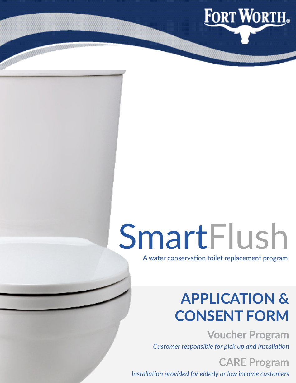 City of Fort Worth, Texas Smartflush Application & Consent Form - Fill ...