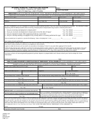 Form WCD-9 Download Printable PDF or Fill Online Employee's Application ...