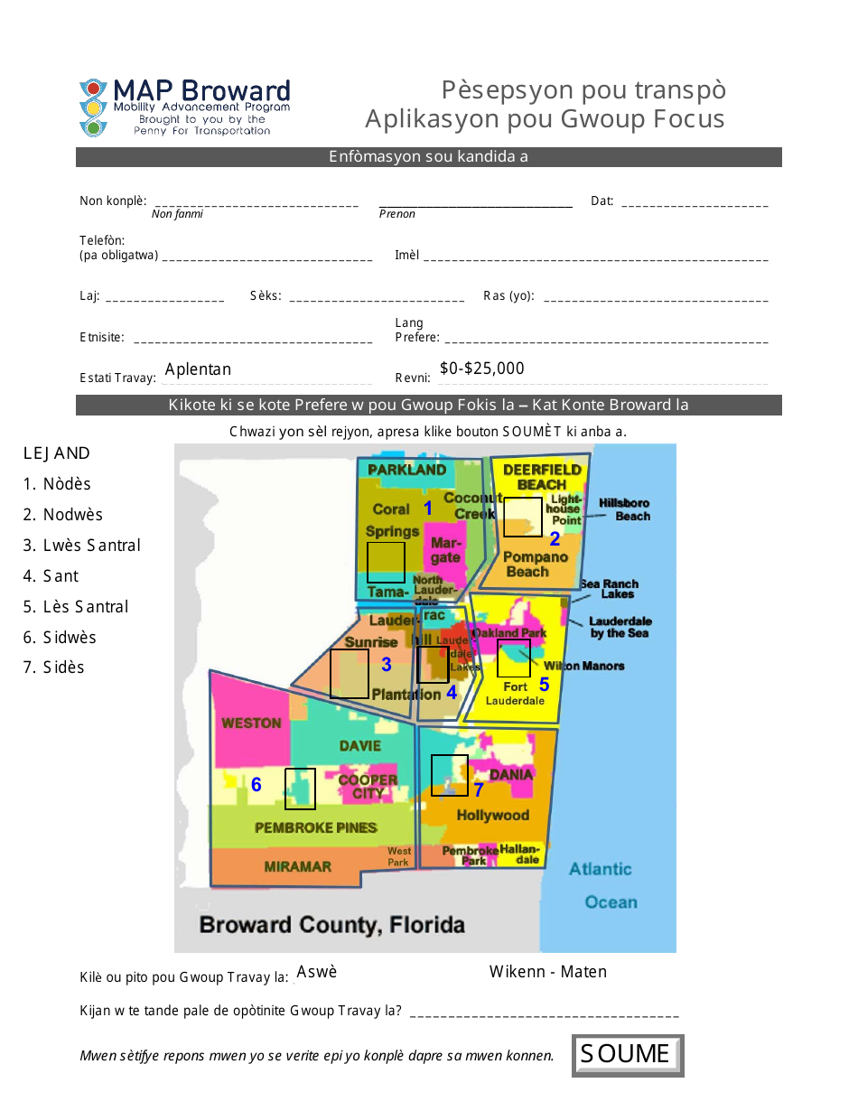 Broward County, Florida Transportation Perception Focus Group ...