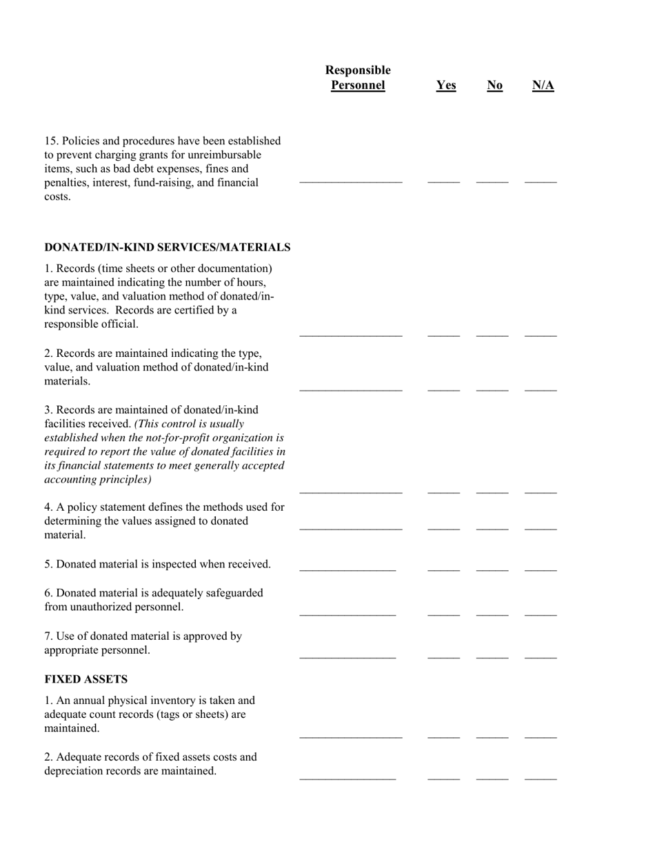 North Carolina Internal Control Questionnaire - Fill Out, Sign Online ...