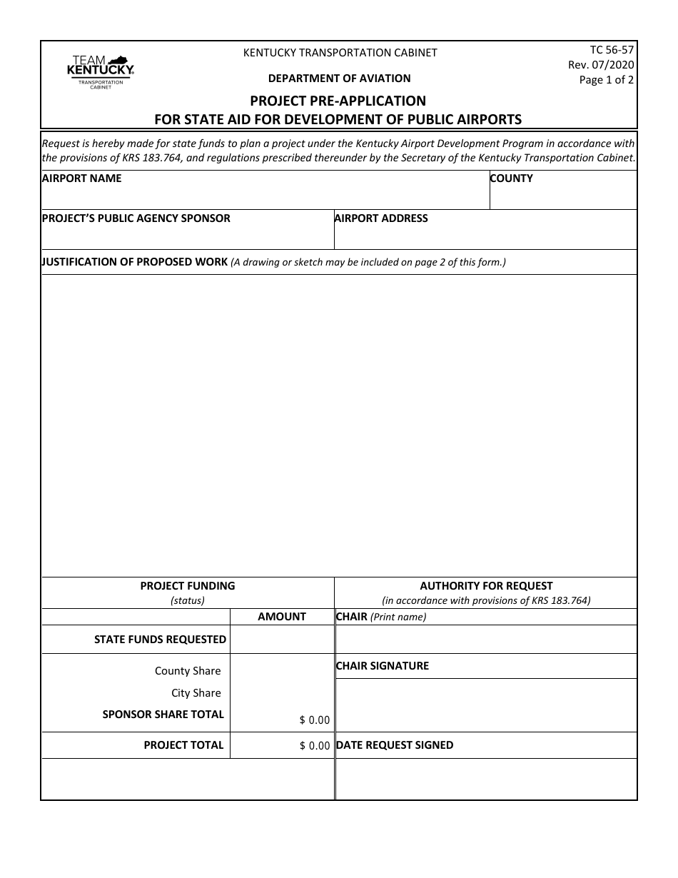 Form TC56-57 - Fill Out, Sign Online and Download Fillable PDF ...
