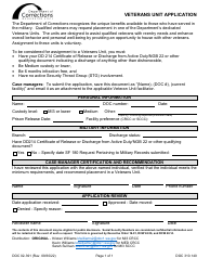 Form DOC02-391 - Fill Out, Sign Online and Download Printable PDF ...