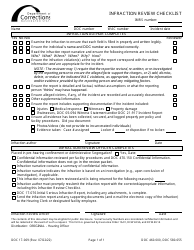 Form DOC17-069 - Fill Out, Sign Online and Download Printable PDF ...
