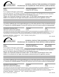 Form DOC17-073ES - Fill Out, Sign Online and Download Printable PDF ...