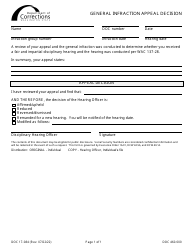 Form DOC17-084ES - Fill Out, Sign Online and Download Printable PDF ...