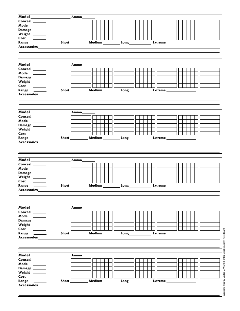 Shadowrun 3.1 Character Sheets Download Printable PDF | Templateroller