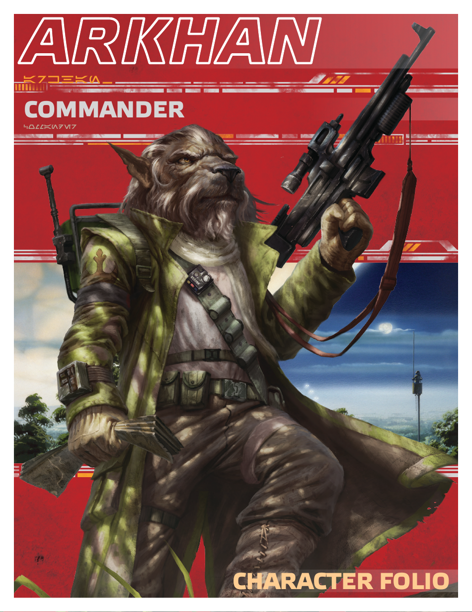 Star Wars Age of Rebellion Commander Arkhan Character Sheet Download ...