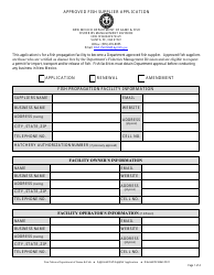New Mexico Approved Fish Supplier Application - Fill Out, Sign Online ...