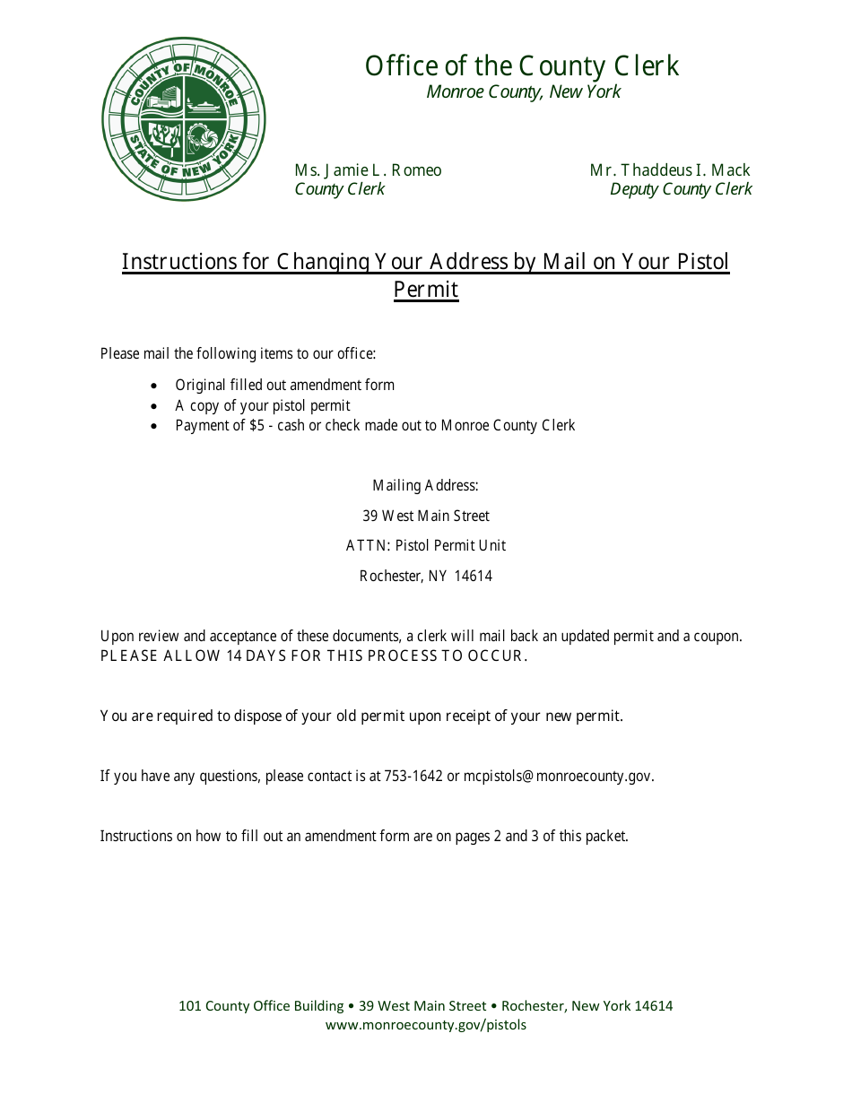 Download Instructions for Form PPB-5 Pistol/Revolver/Semi-automatic ...