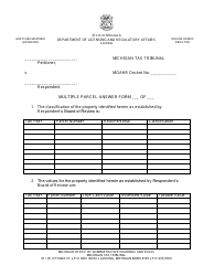 General Purpose Multiple Choice Answer Sheet Download Printable PDF ...