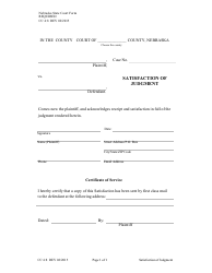 Form CC4:8 Download Fillable PDF or Fill Online Satisfaction of ...