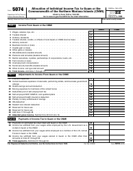 IRS Form 5074 - 2022 - Fill Out, Sign Online and Download Fillable PDF ...