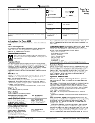 IRS Form 8922 Download Fillable PDF or Fill Online Third-Party Sick Pay ...